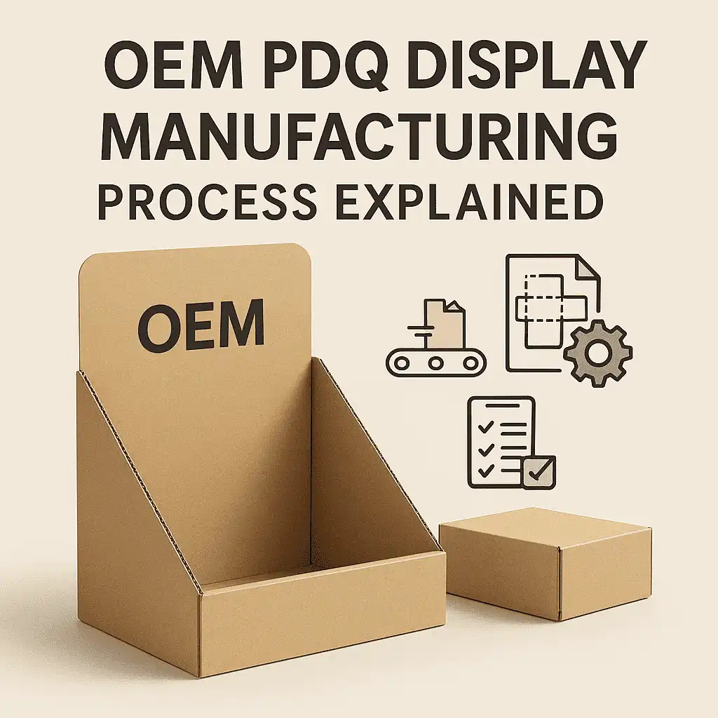 OEM PDQ Display Manufacturing Process Explained - Fetching Printing